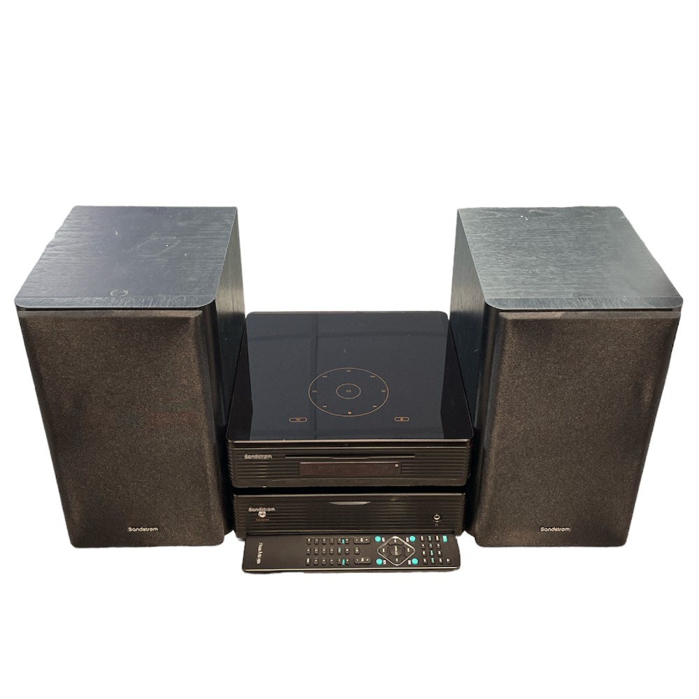 Pre-owned Sandstrom 100w Touch Control CD HI-FI System DAB FM Radio MP3 ...